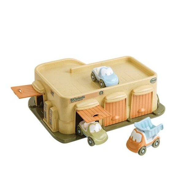 Dantoy | Toys | Bioplastic Garage Set W 3 Toy Cars For Kids By Dantoy ...